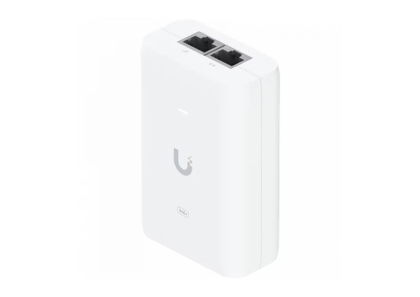 Ubiquiti U-POE+ adapter 30W, powers UniFi PoE+ devices, reduce ...